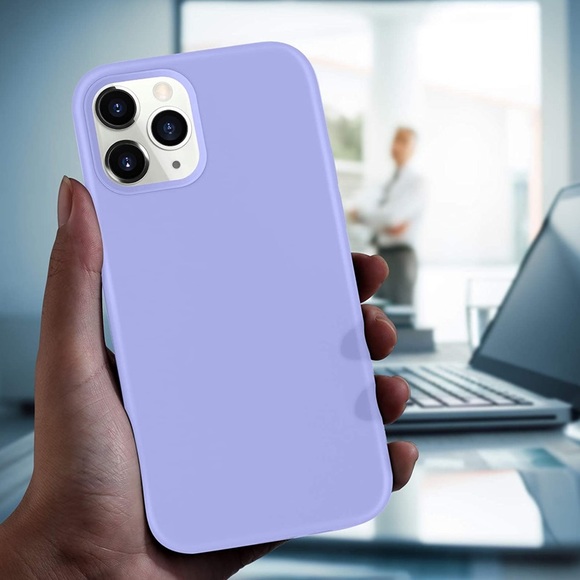 Cell Phones & Accessories | Iphone 12 And Iphone 12 Pro Purple Silicone ...